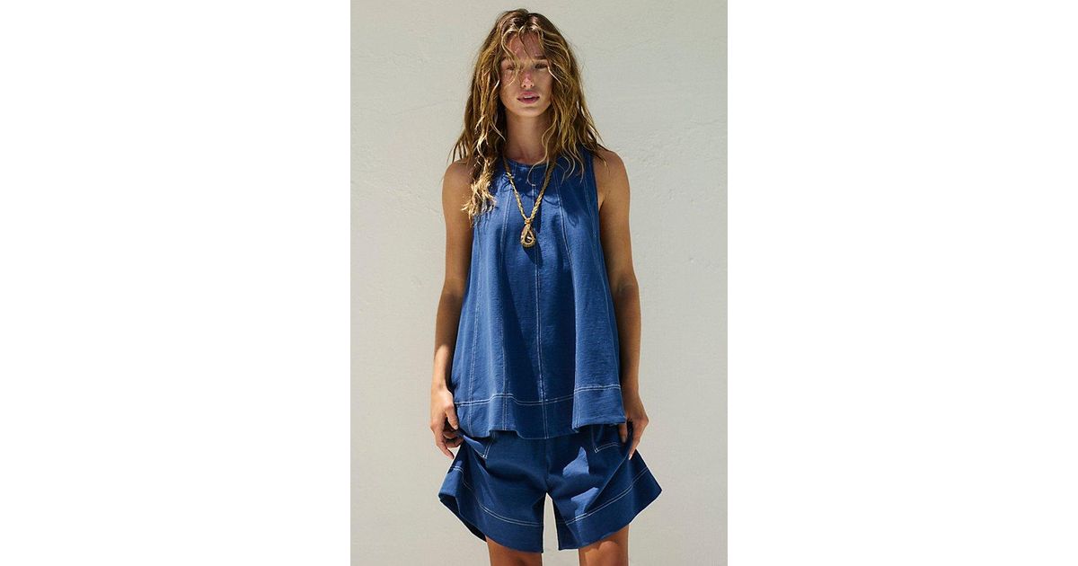 Free People Strada Set in Blue | Lyst