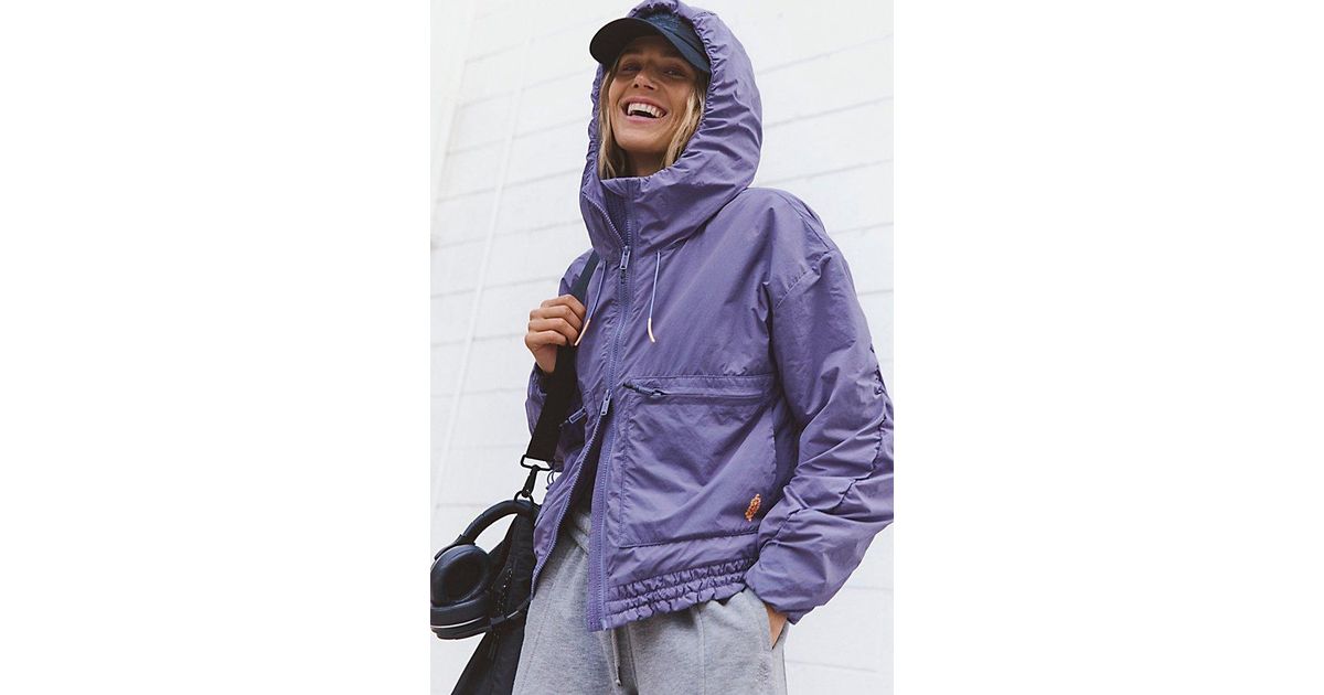 Fp Movement Cloud Cover Systems Liner Jacket in Purple | Lyst