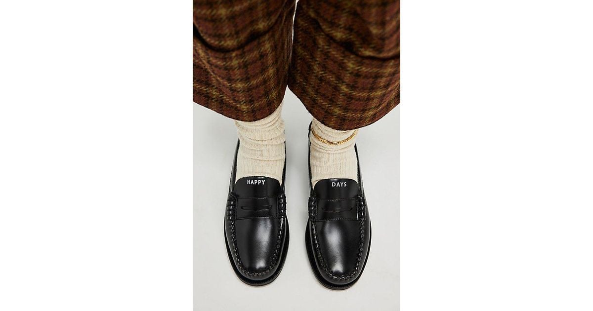 Sebago Happy Days Loafers in Black | Lyst