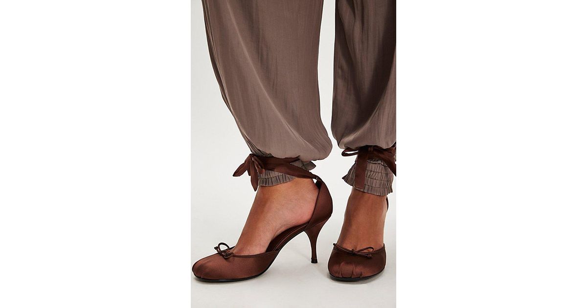 Jeffrey Campbell Releve Ballet Heels By in Brown | Lyst UK