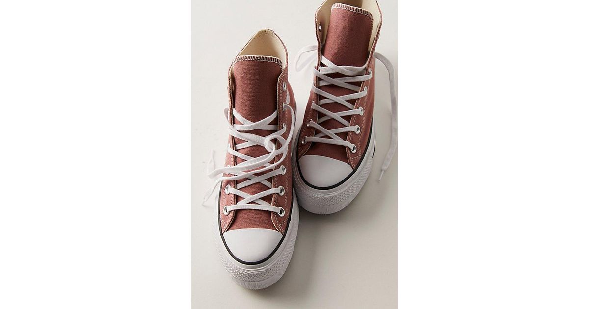 Converse Chuck Taylor All Star Lift Hi-Top Sneaker | Lyst