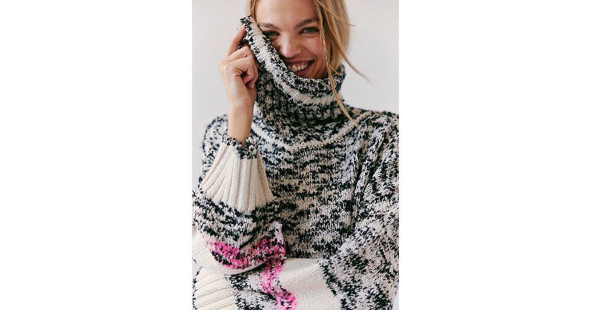 Free People Winter Storm Tunic in Gray | Lyst