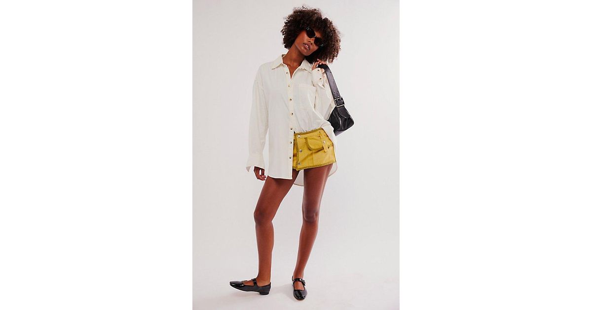 Free People Alitza Micro Skort | Lyst