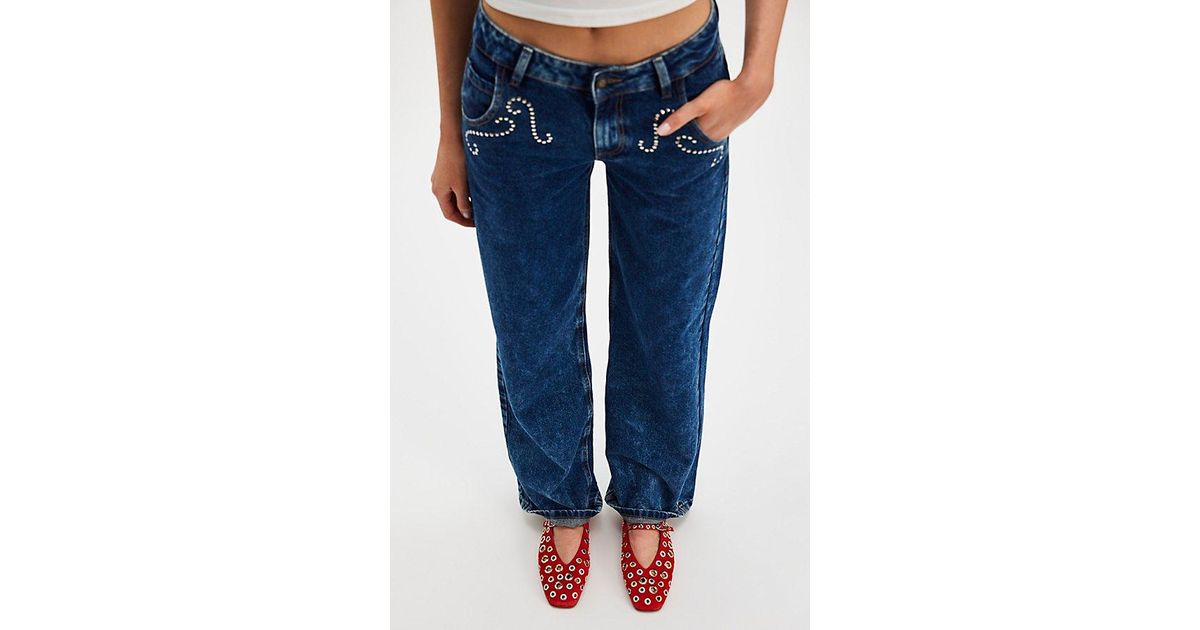 Jeffrey Campbell Italian Summer Mary Janes in Blue | Lyst