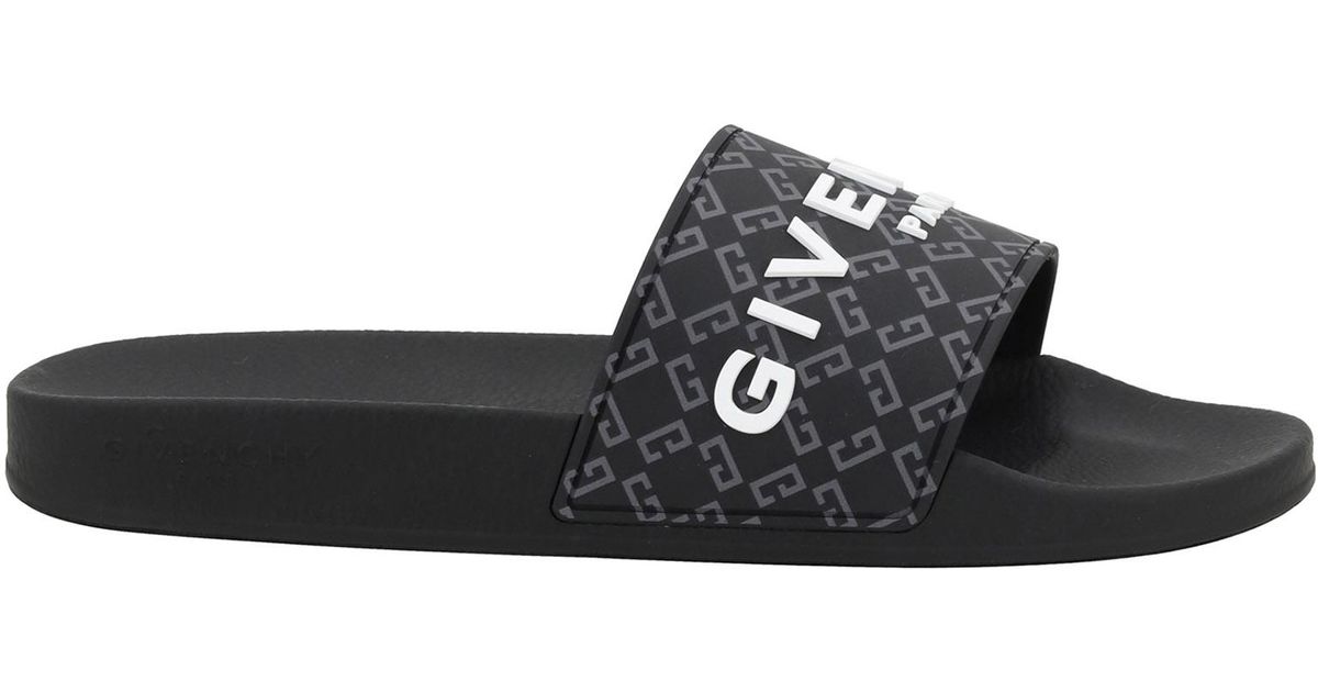 Givenchy Slides in Black for Men | Lyst