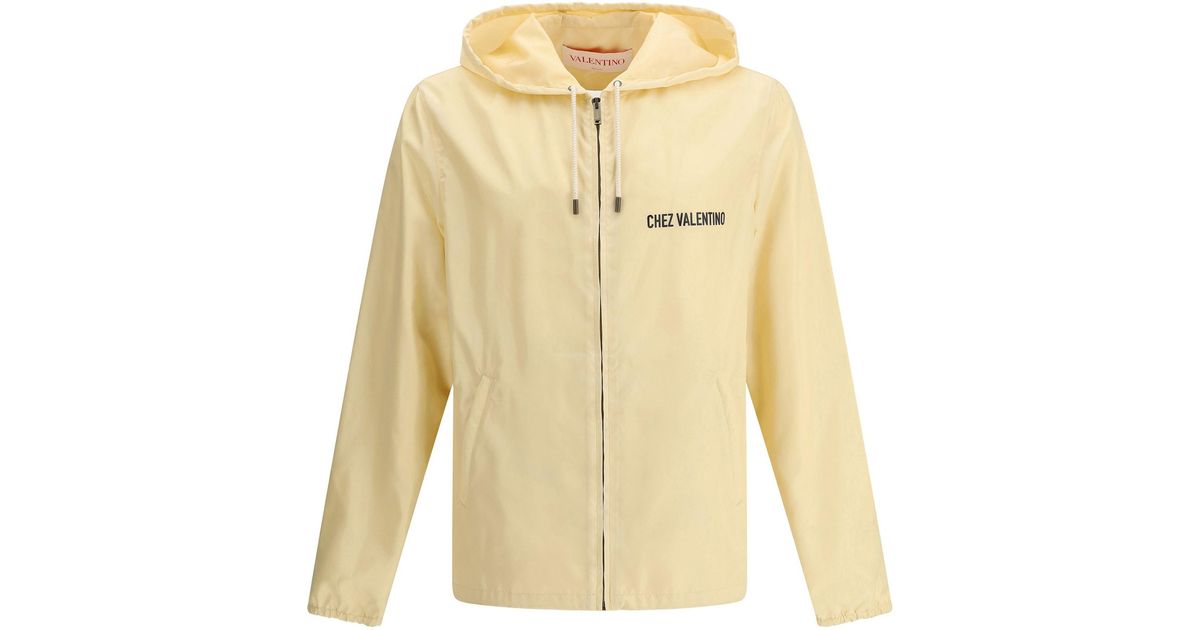 Valentino Chez Jacket in Natural for Men | Lyst