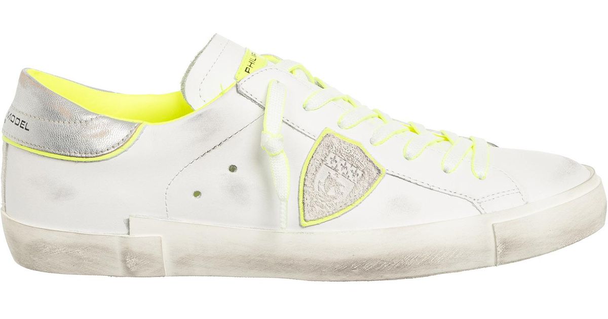 Philippe Model Prsx Sneakers in White for Men | Lyst