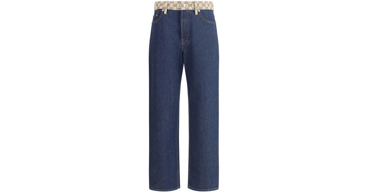 Gucci Jeans in Blue | Lyst UK