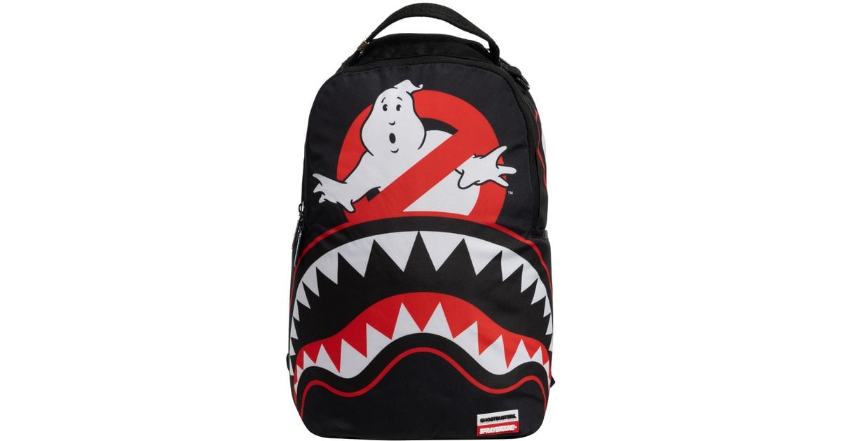 Sprayground Ghostbusters Logo And Shark Backpack in Red for Men | Lyst ...