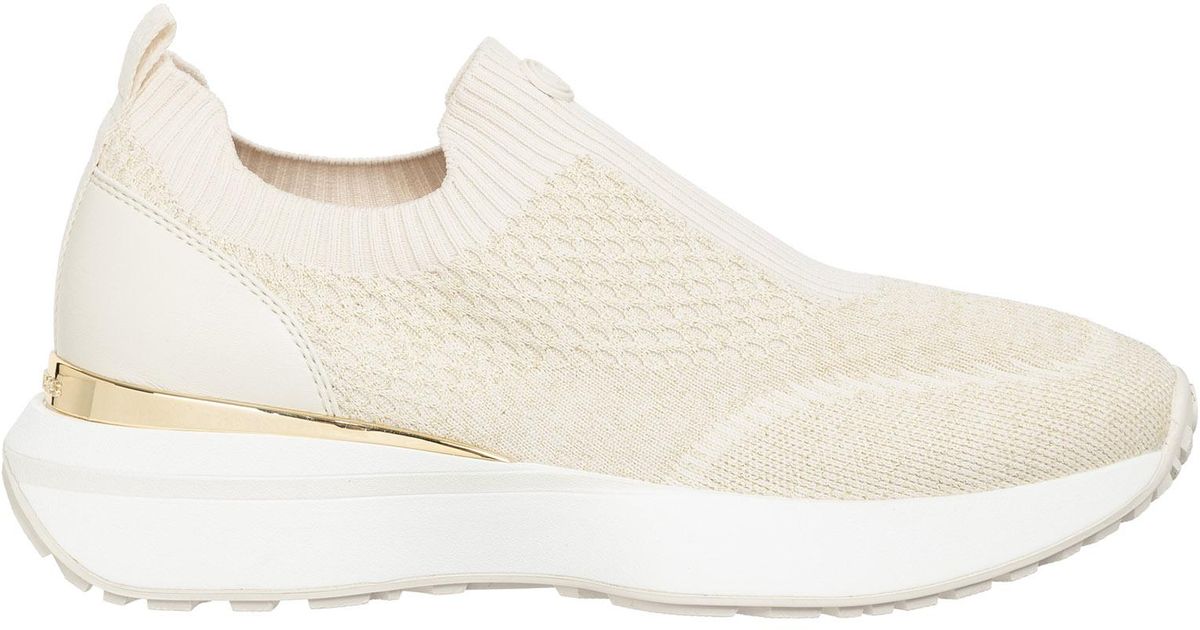 Michael Kors Ari Slip-on Shoes in Natural | Lyst