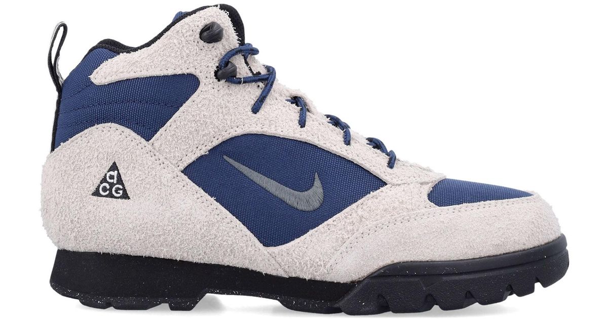 Nike Acg Torre-mid High-top Sneakers in Blue for Men | Lyst