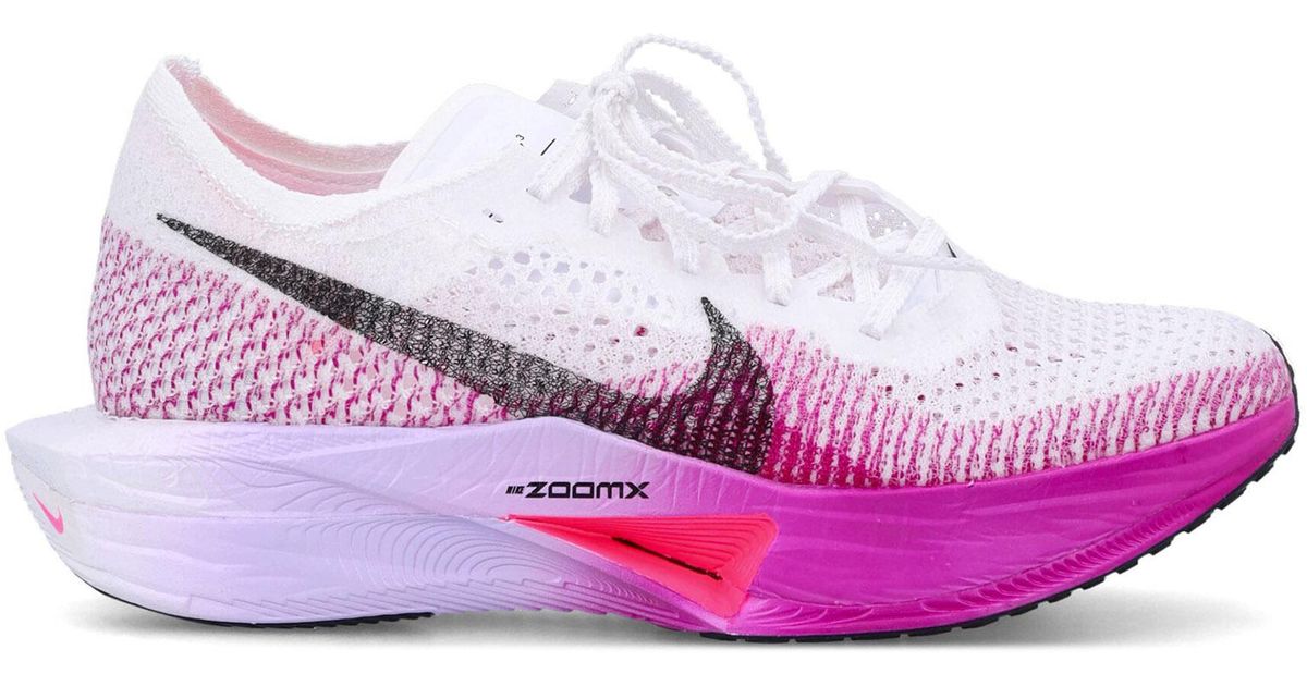 Nike Front Lace-Up ZoomX Foam Sneakers in Pink | Lyst