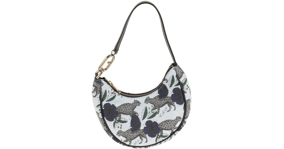Furla Primavera Hobo Bag in Gray | Lyst
