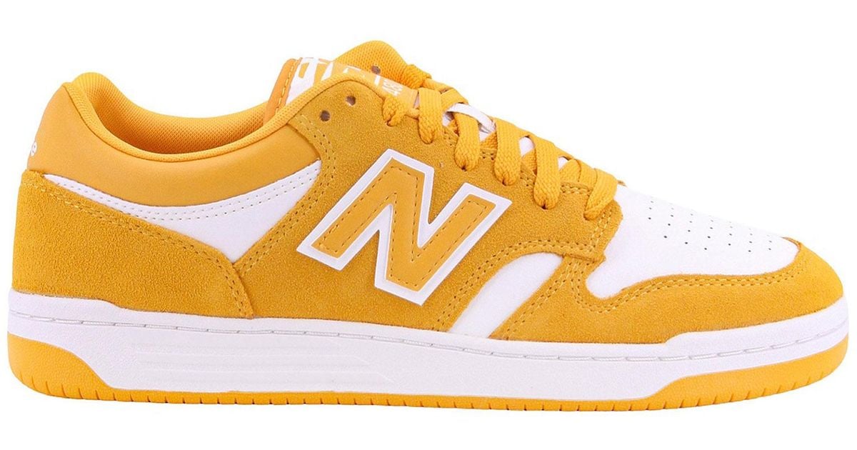 New Balance 480 Sneakers in Yellow for Men | Lyst
