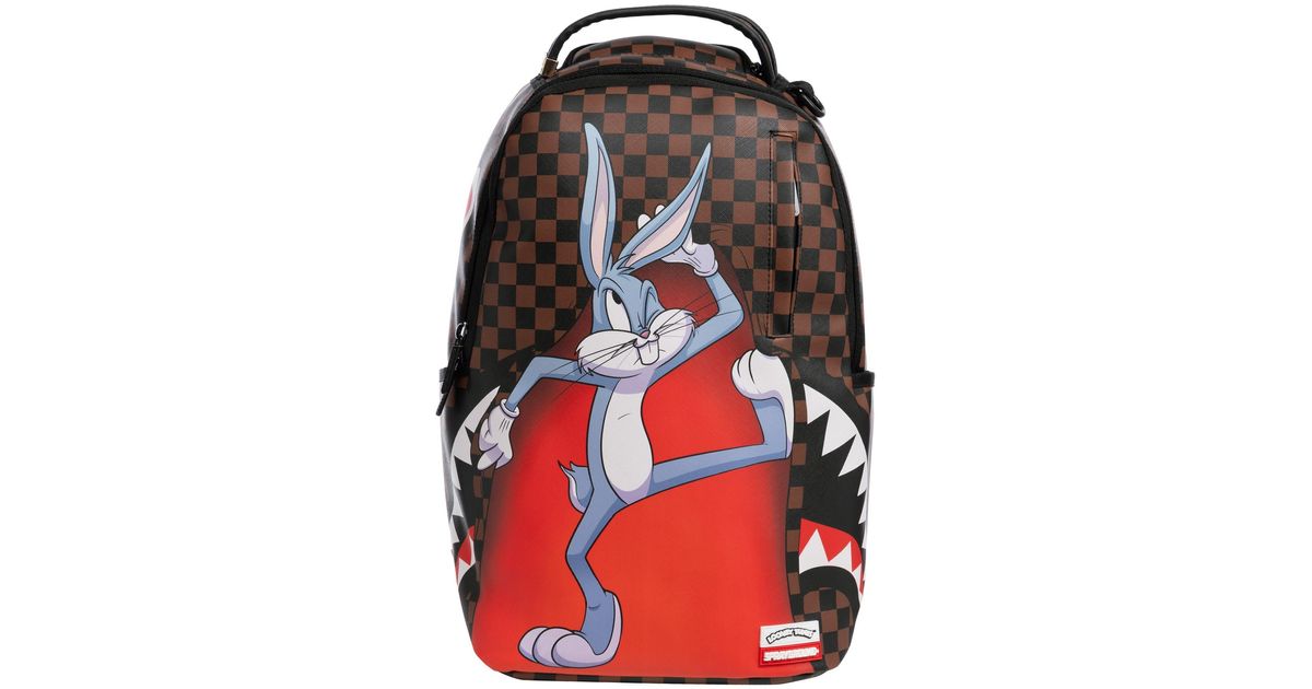 Sprayground Bugs Bunny Reveal Backpack in Red for Men | Lyst