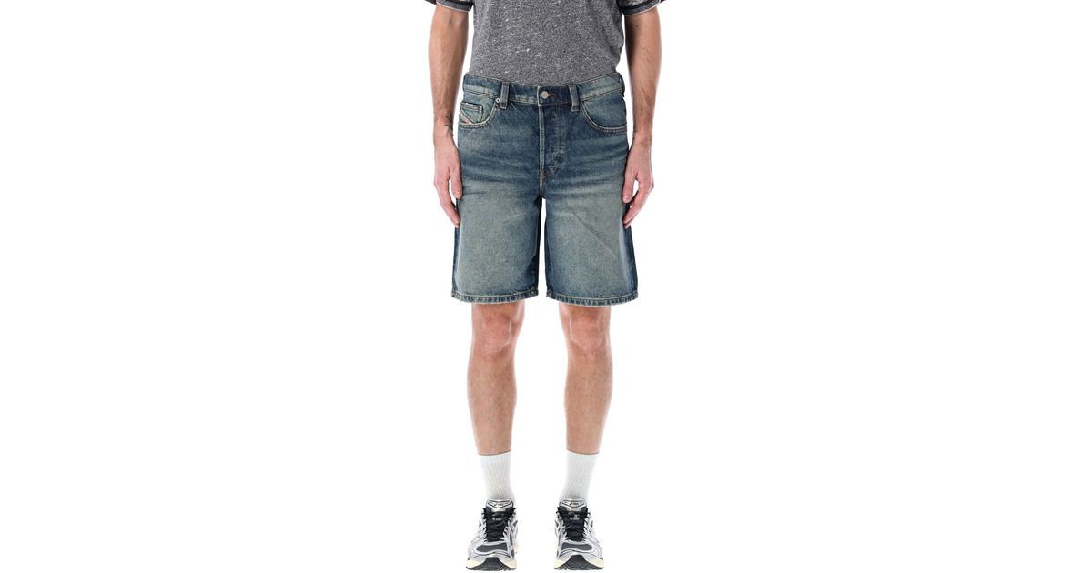 DIESEL Shorts in Blue for Men | Lyst