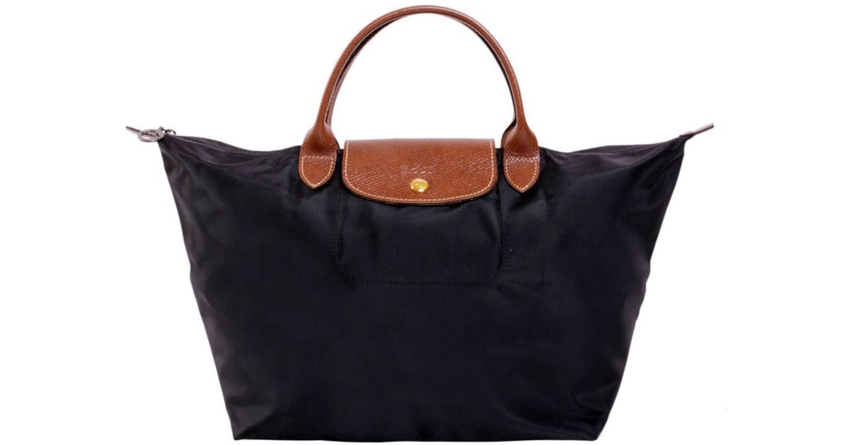 Longchamp Le Pliage Medium Tote Bag in Blue | Lyst