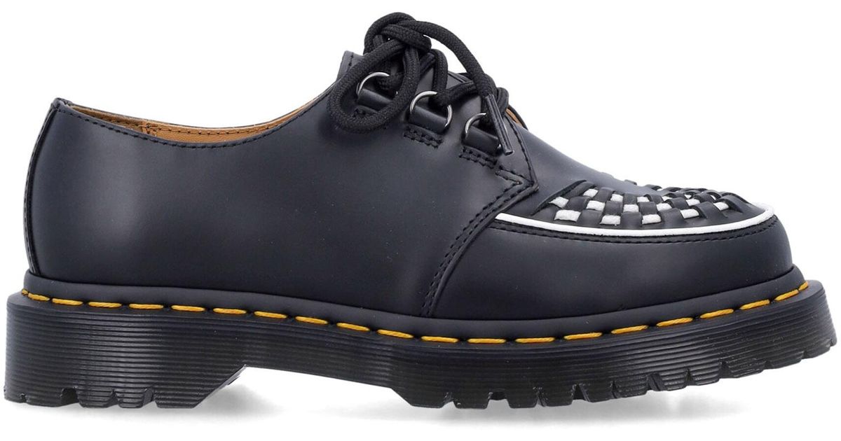Dr. Martens Ramsey Derby Shoes in Blue | Lyst