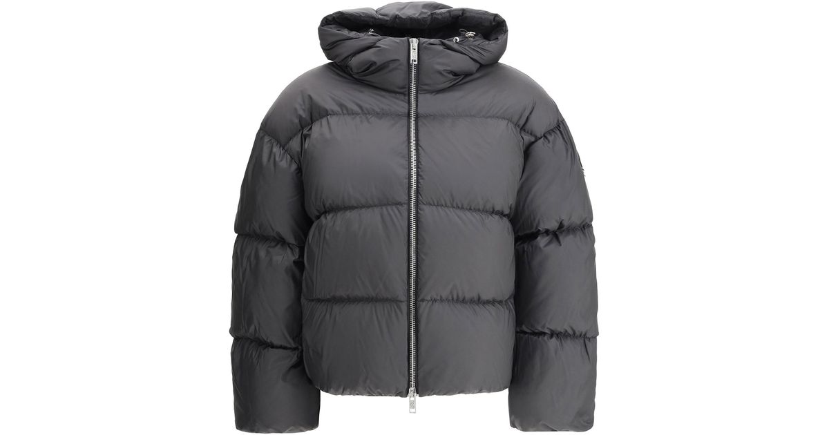 Moncler Skaara X Willow Smith Down Jacket in Gray | Lyst