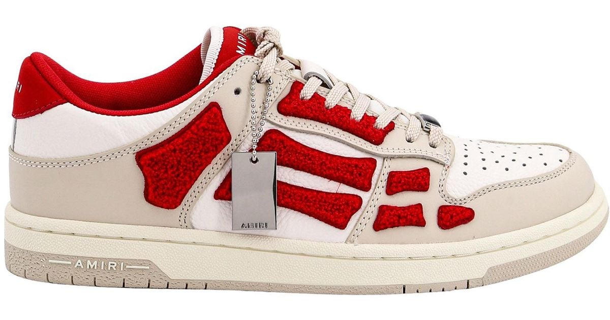 Amiri Sneakers in Red for Men | Lyst