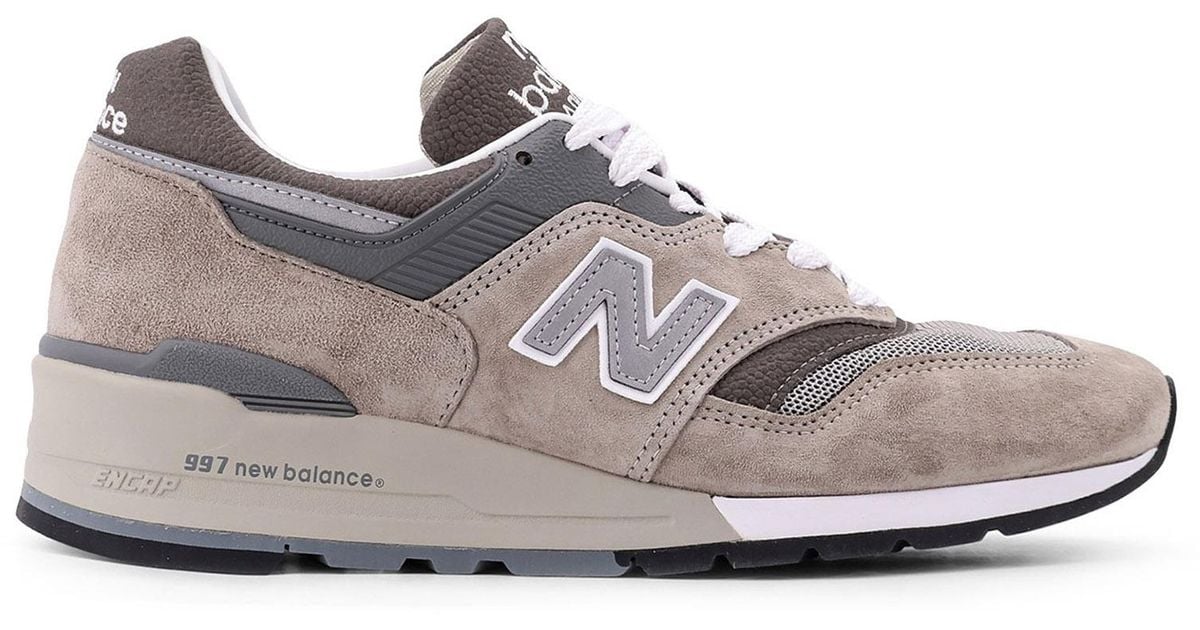 New Balance 997 Sneakers in White for Men | Lyst