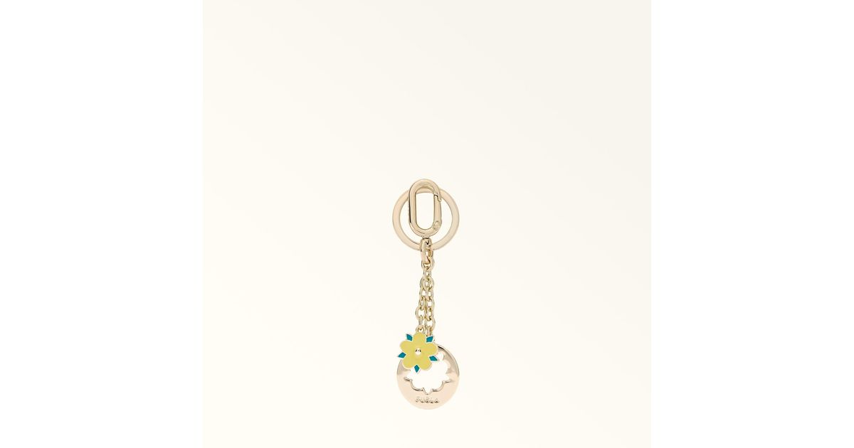 Furla Crystal Metal + Enamel in Metallic | Lyst