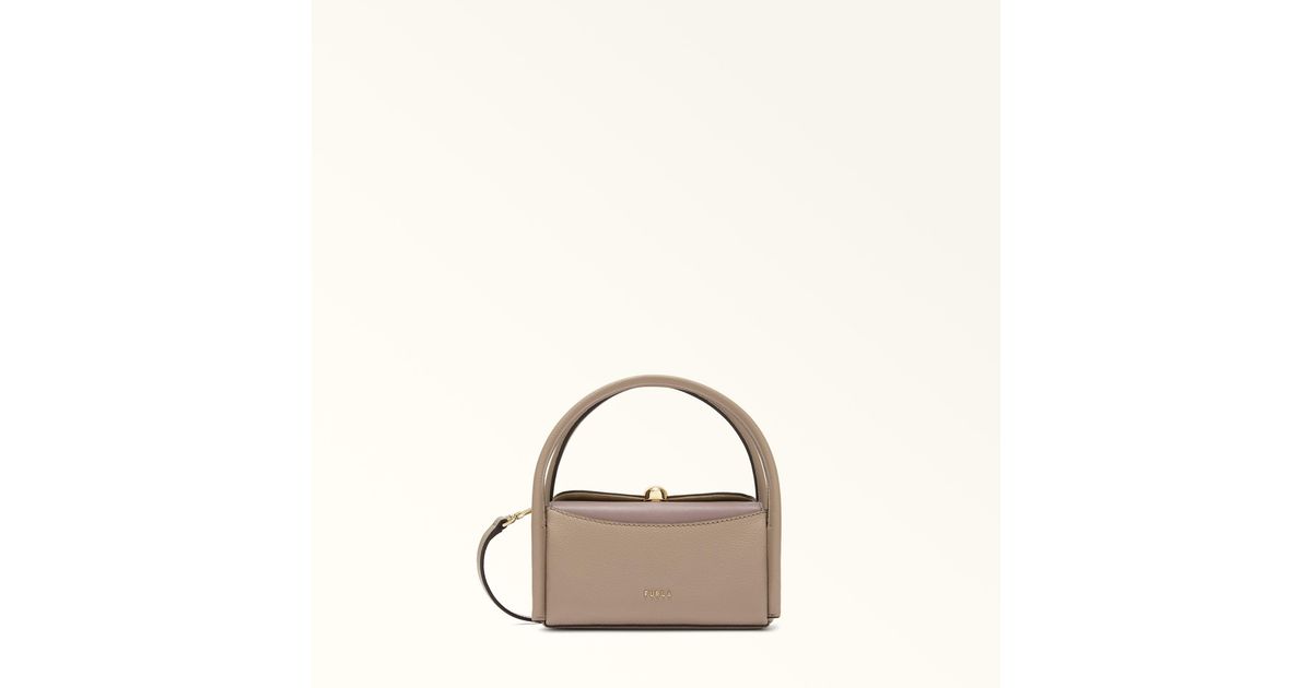 Furla Nicole Ebb Stucco Night Calf Leather + Sidney Calf Leather in ...