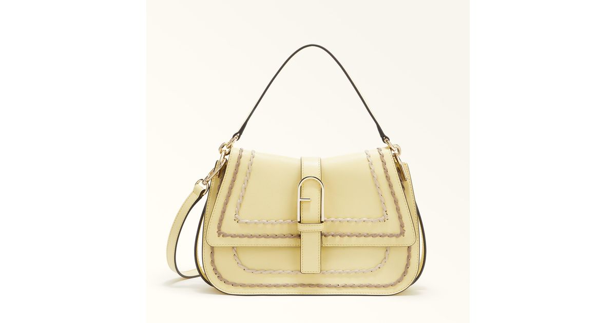 Furla Flow in Metallic | Lyst