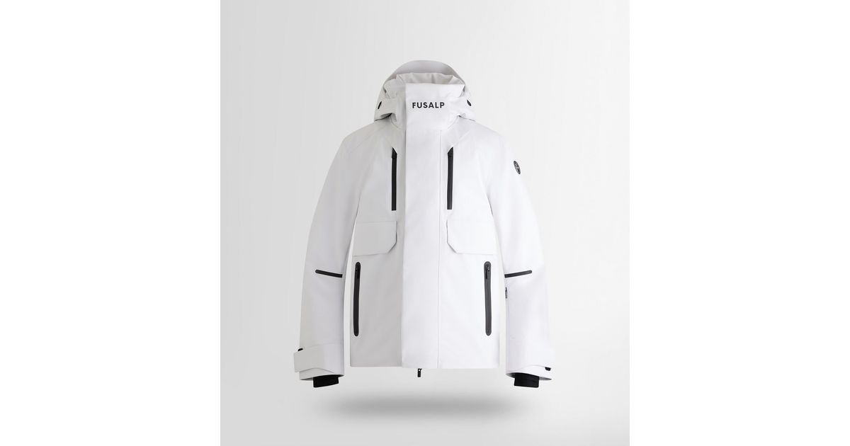 Fusalp John Jacket in White for Men | Lyst UK