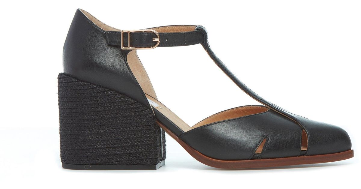 Gabriela Hearst Ivy T-Strap Heel | Lyst