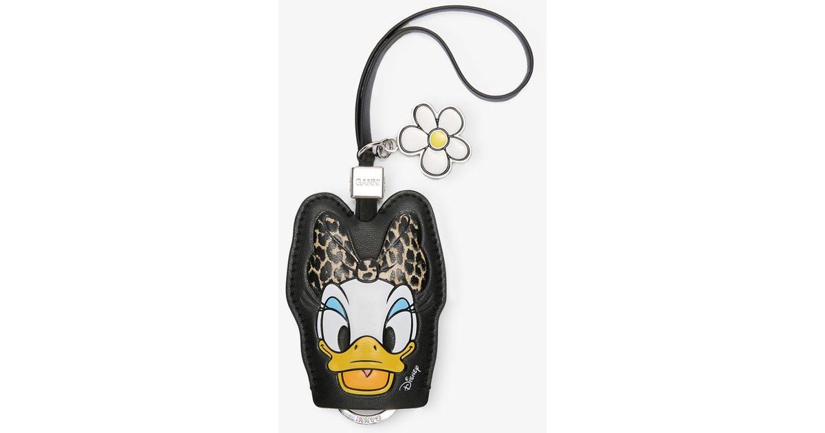 Ganni Daisy Duck Key Bell in Blue | Lyst UK