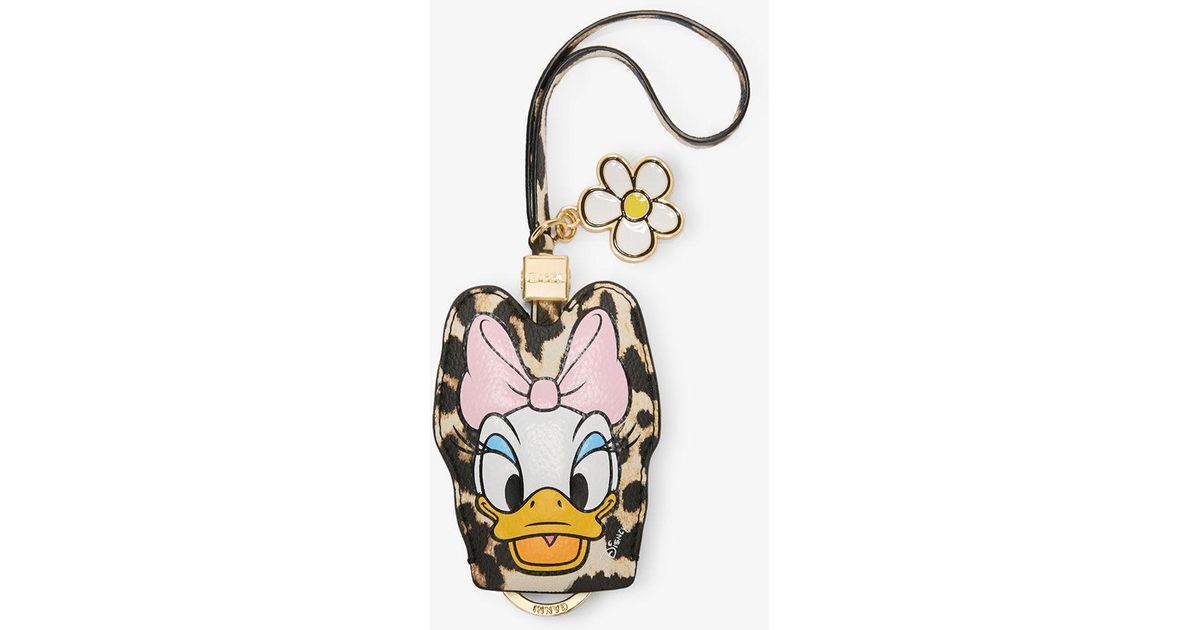 Ganni X Disney Daisy Duck Leopard Key Bell in Blue | Lyst UK