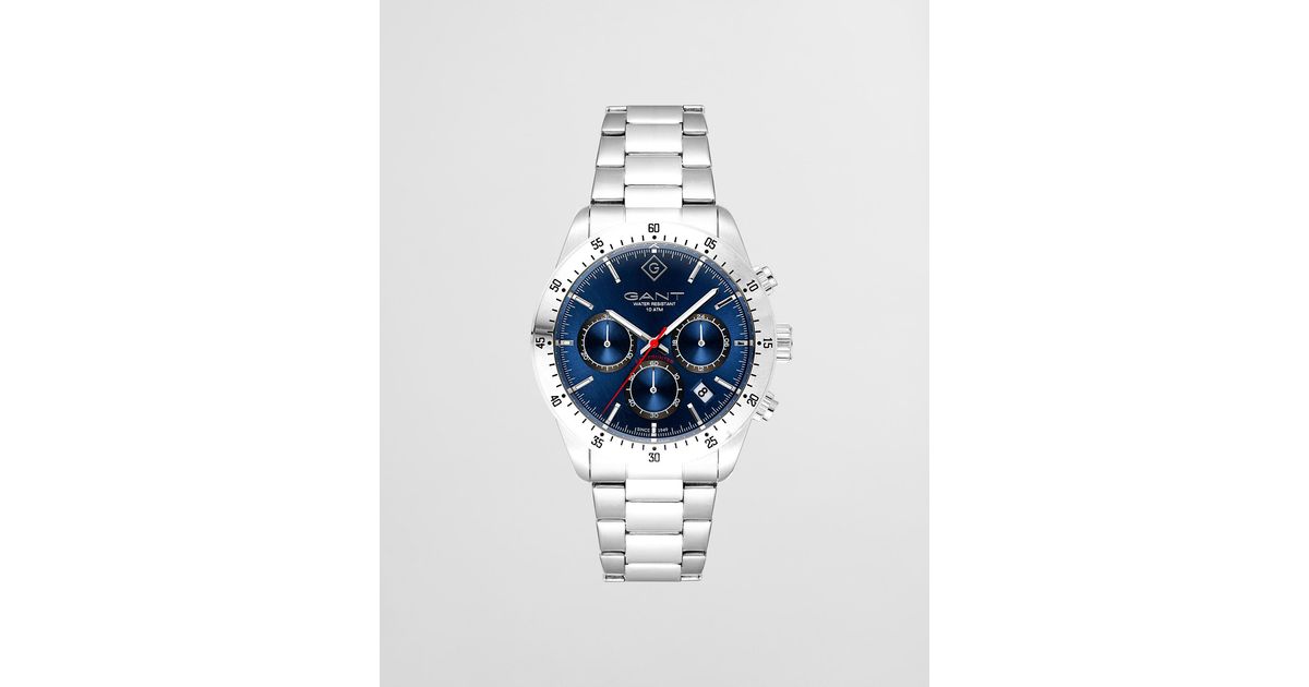 GANT Greenfield Watch Classic in Blue for Men | Lyst UK