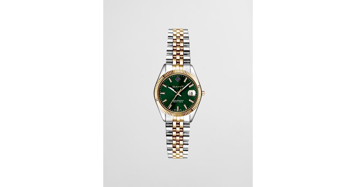 GANT Sussex Mini Watch Forest in White | Lyst UK