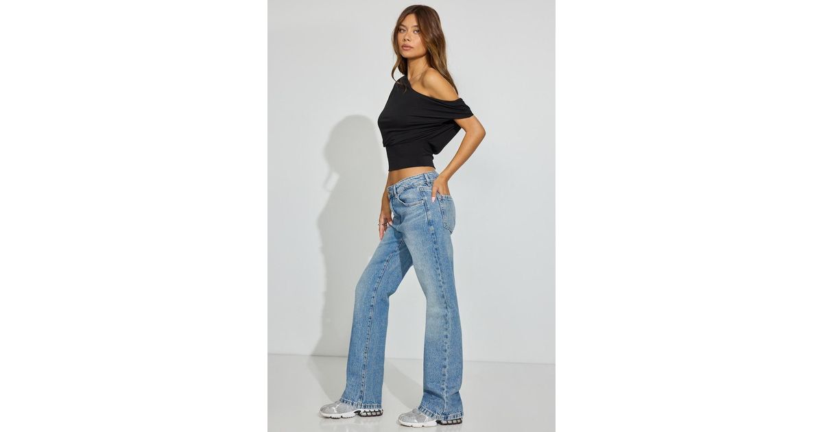 Garage Relaxed Straight Jeans in Blue | Lyst