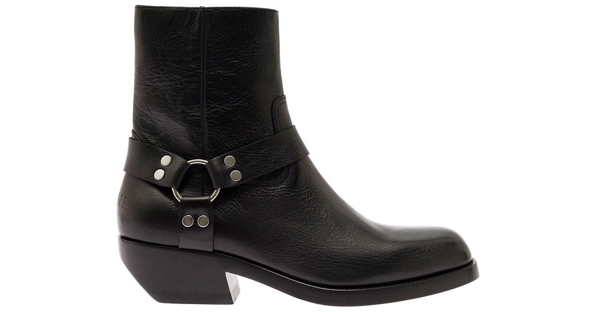 Celine Rider Boots in Black for Men | Lyst