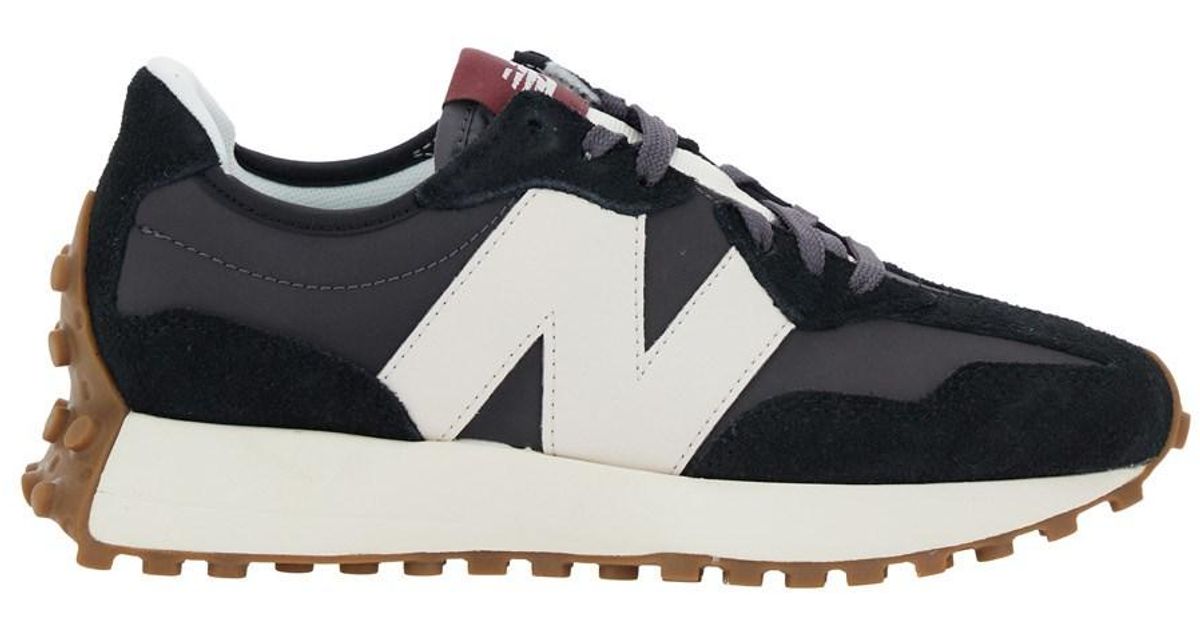 New Balance Low Top Sneakers With Logo Detail On The Side in Black | Lyst