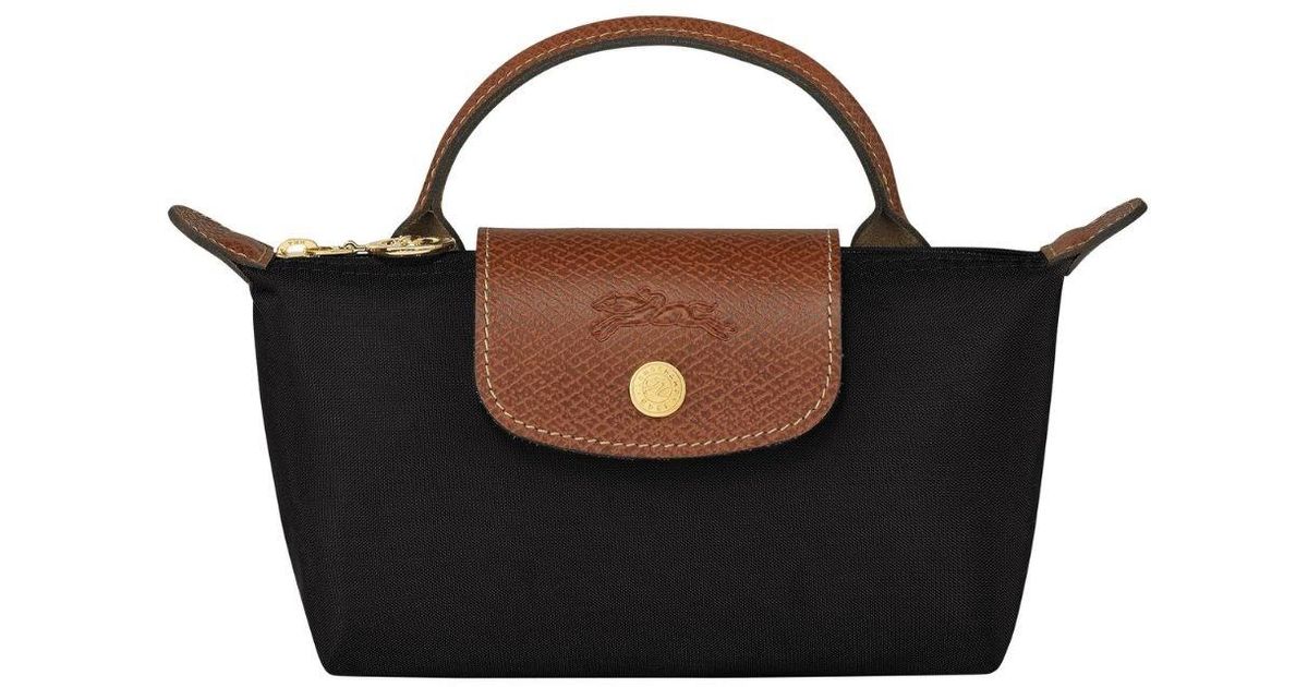 Longchamp 'Le Pliage Original' Mini Bag With Logo Engraved On The Front ...
