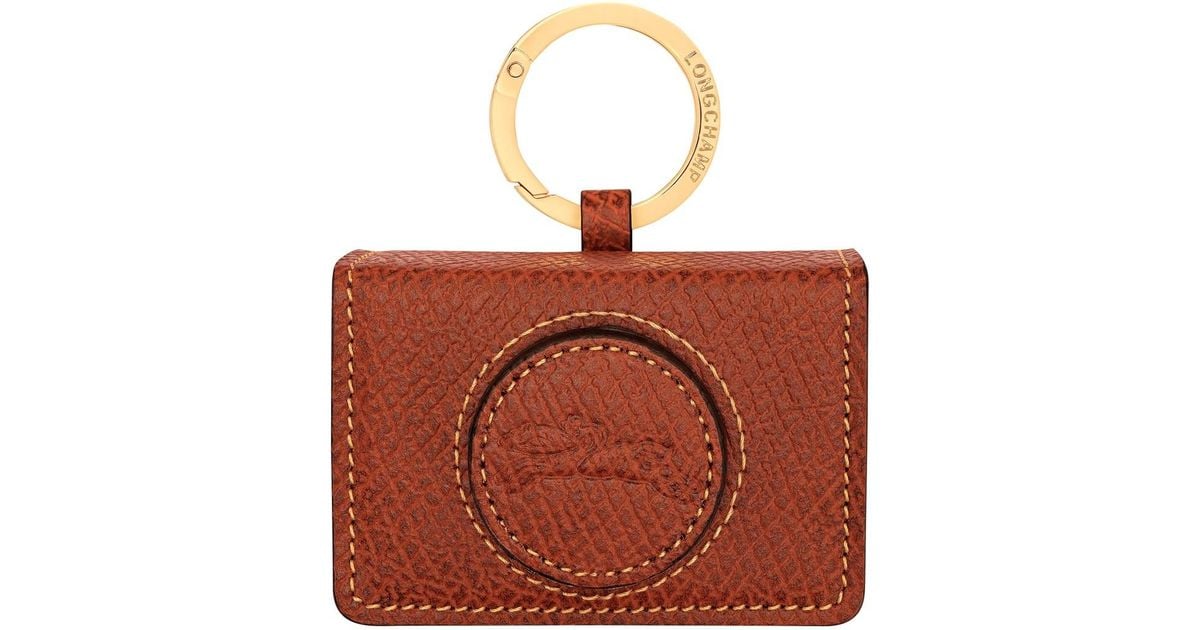 Longchamp Keychain Epure With Leather Finishes in Brown | Lyst UK