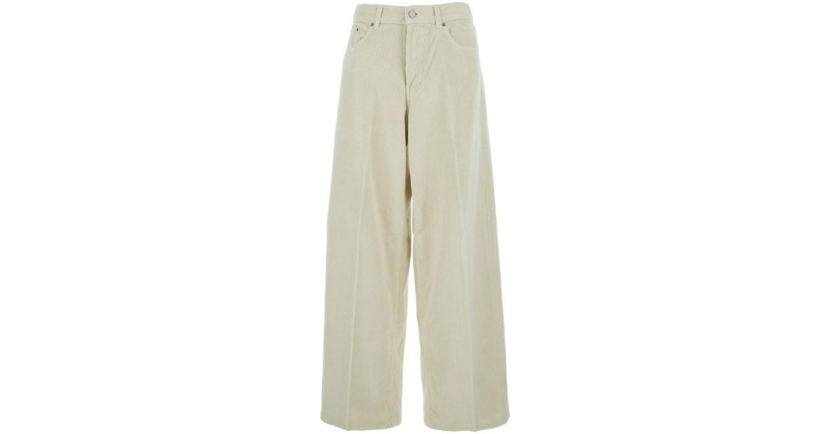 Haikure 'Bethany' Pants With Logo Patch On The Rear And Wide Leg in ...