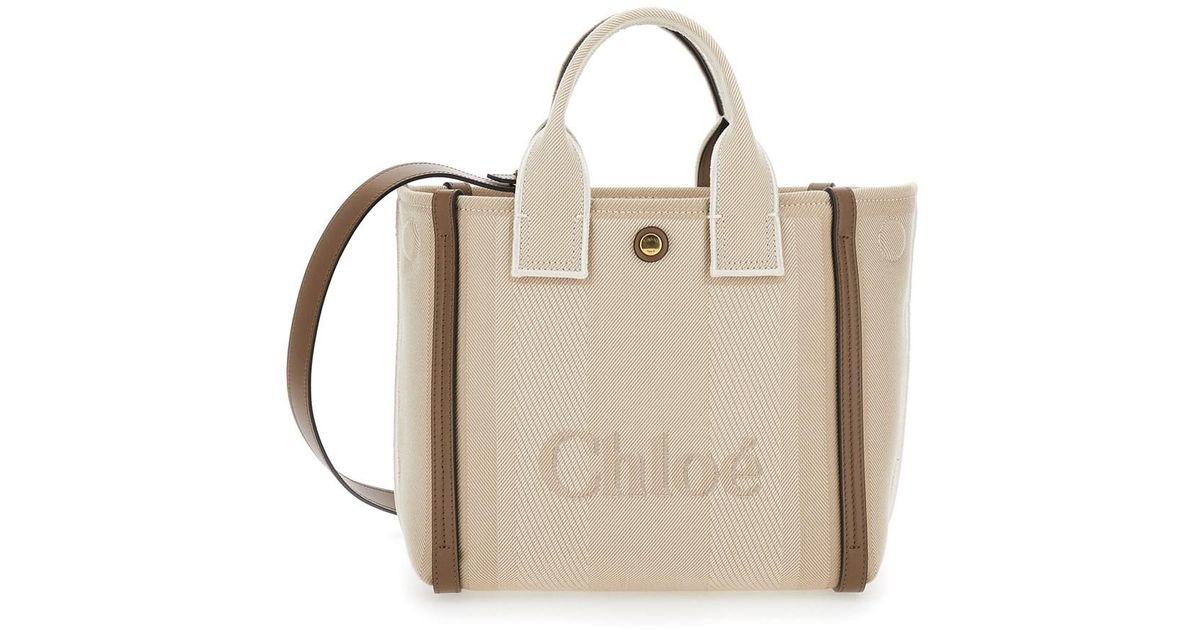 Chloé Carry in Natural | Lyst