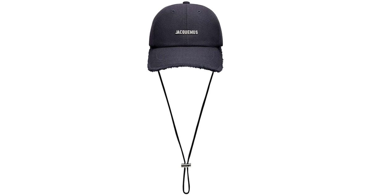 Jacquemus 'La Casquette Artichau' Baseball Cap With Adjustable Dr in ...