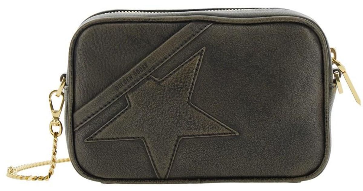 Golden Goose Crossbody Bag With Removable Chain-Link Shoulder St in ...