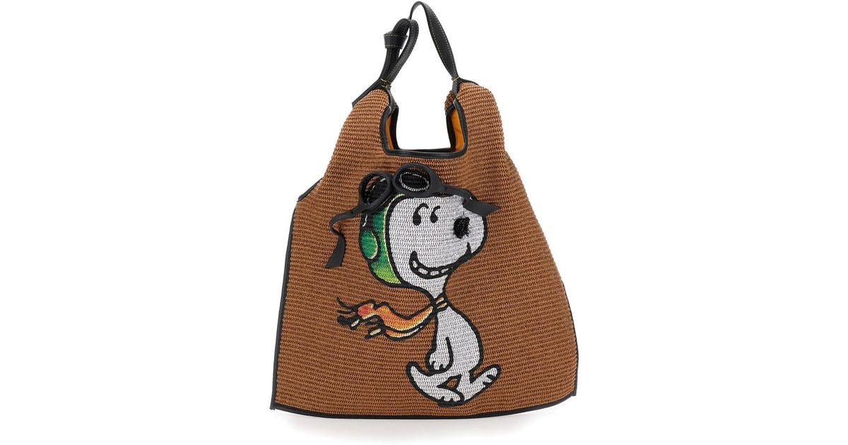Anita Bilardi 'Picasso' Handbag With Snoopy Print On The Front I in ...