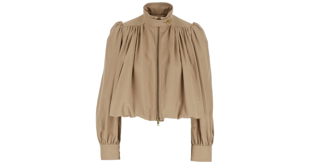 Jacket di Chloé in Neutro | Lyst