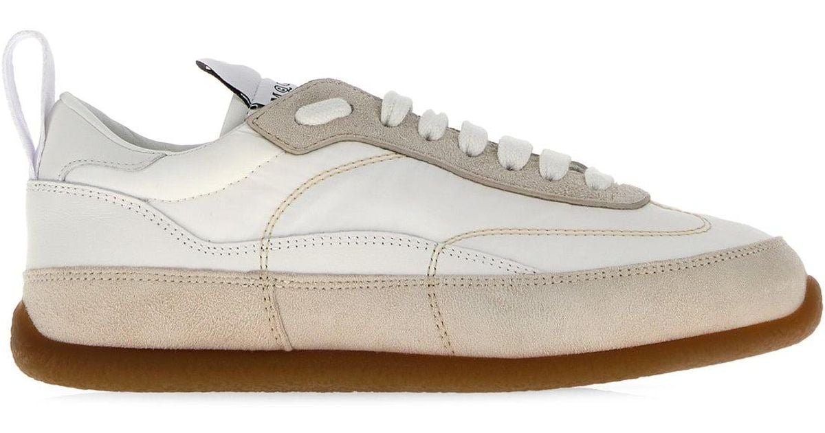 McQueen Two-tone Ec1 Sneakers in White | Lyst UK