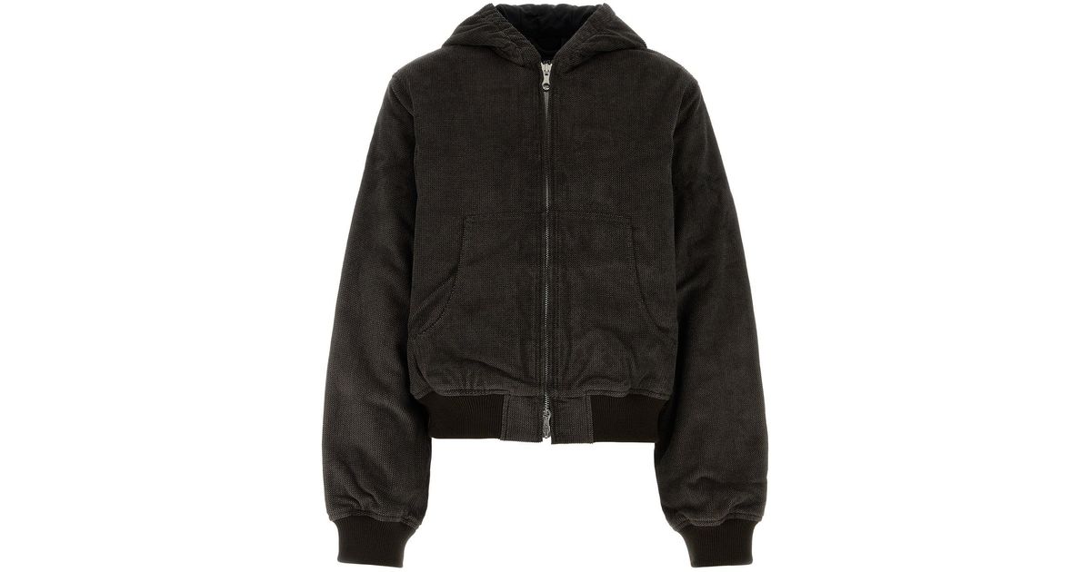 Our Legacy Chocolate Cotton Jacket in Black for Men | Lyst UK