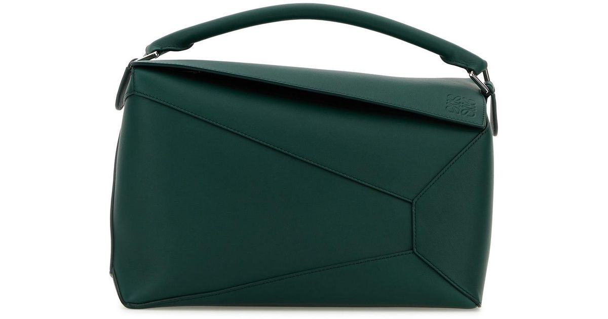 Loewe Puzzle Edge New Large in Green for Men | Lyst