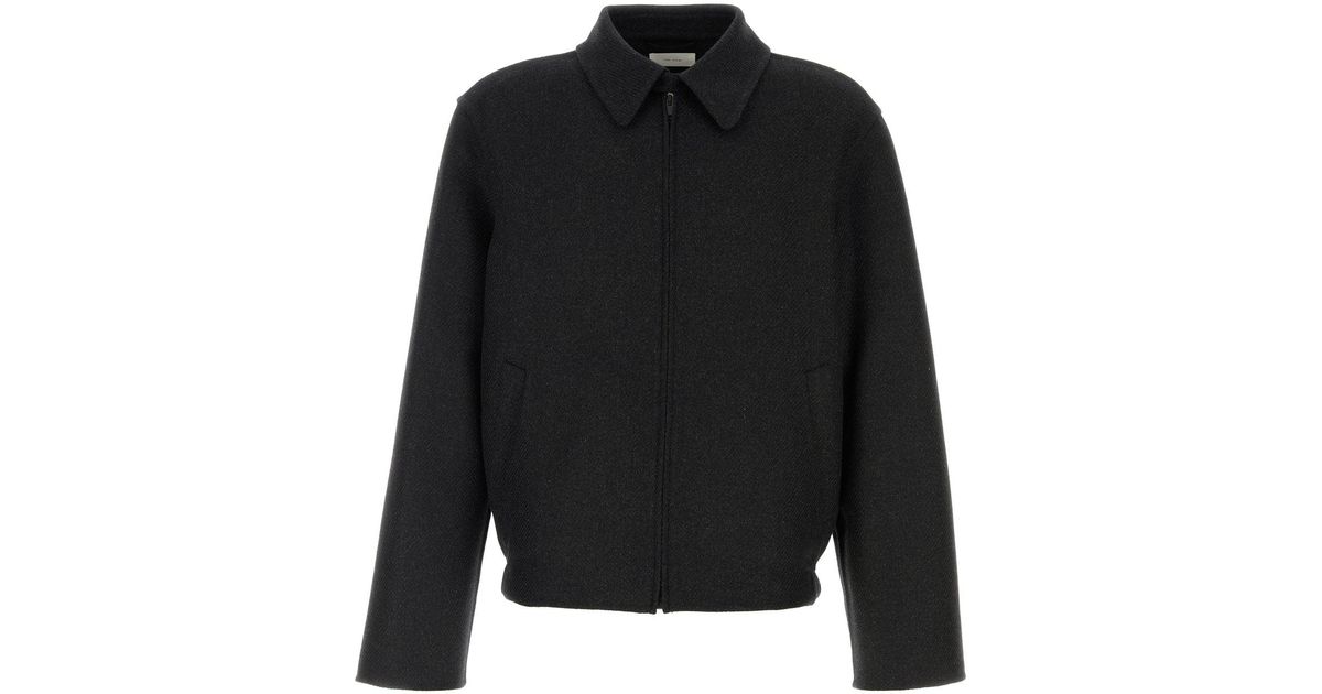 The Row Jackets And Vests in Black for Men | Lyst