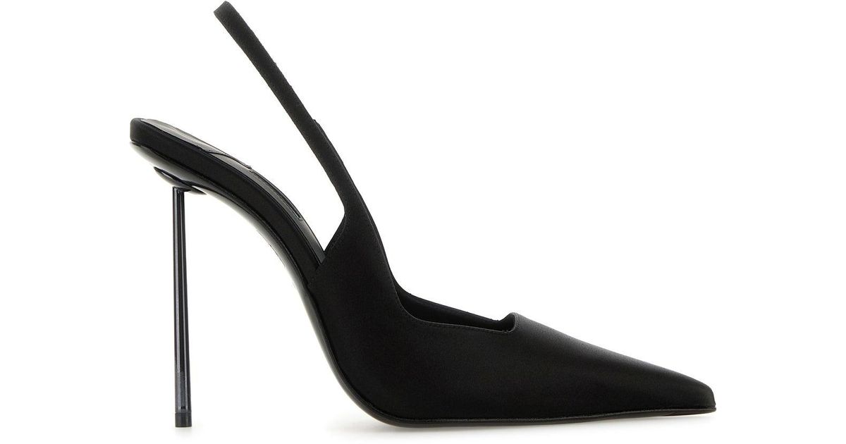 Le Silla Heeled Shoes in Black | Lyst